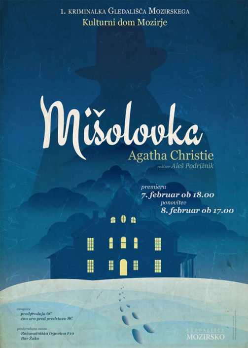 Mišolovka, Agatha Christie – Gledališče Mozirsko